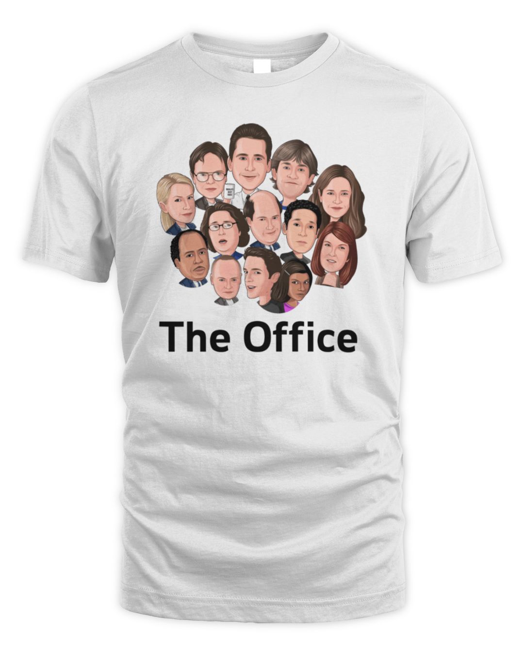 Nbc Store The Office Cast Cartoon Tee