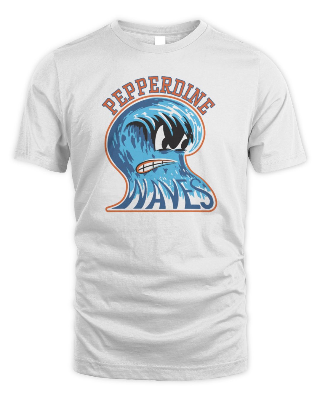 Pepperdine Waves Basketball Angry Wave Shirt