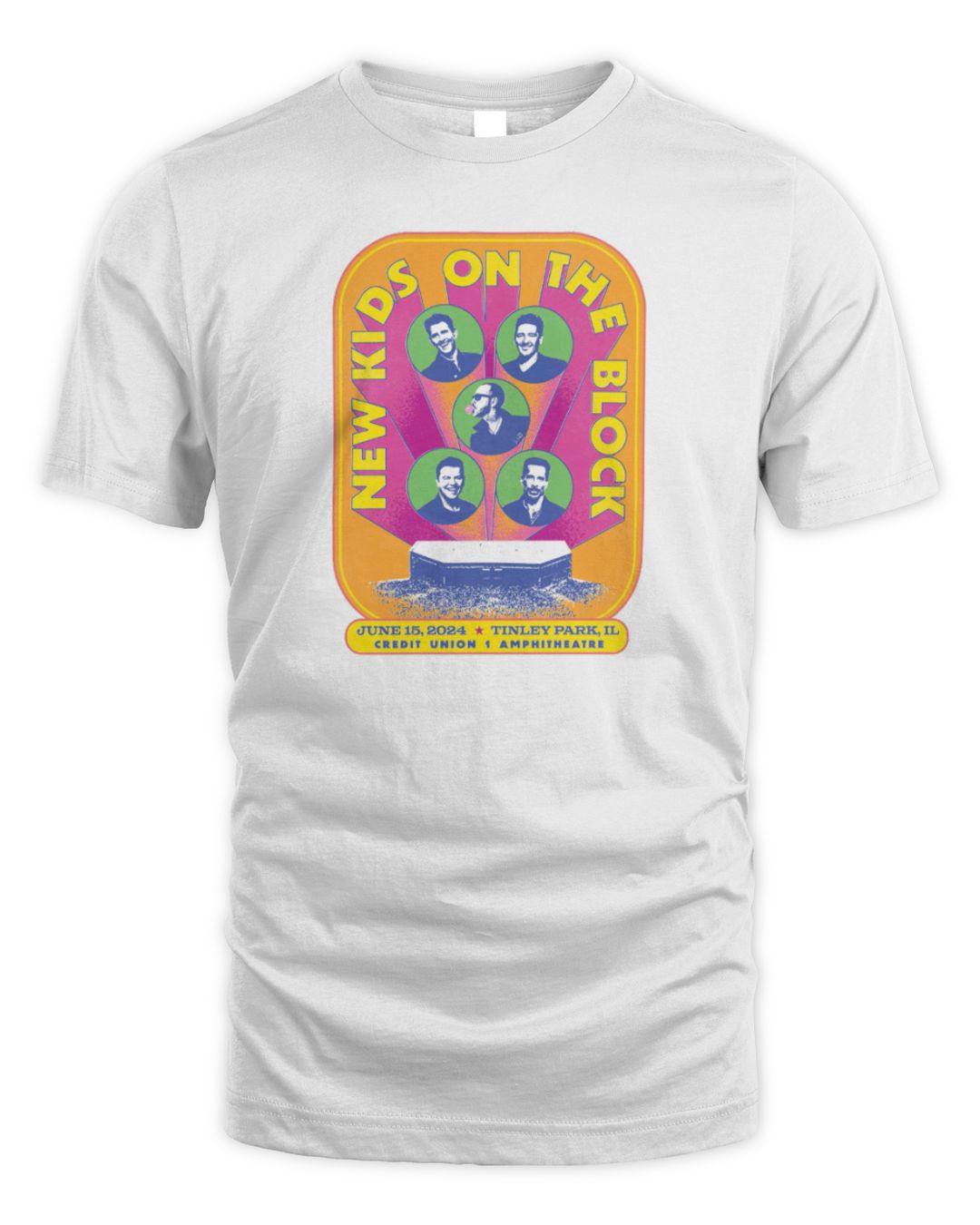 New Kids on the Block Merch NKOTB Tinley Park Event 2024 Tee