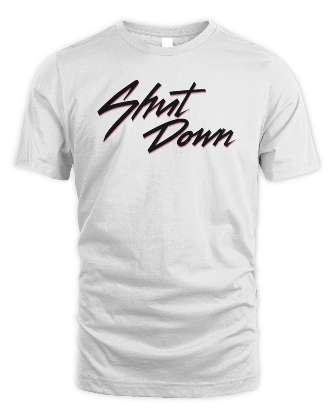 BlackPink Merch Shop Shut Down Logo T-Shirt | Vecge