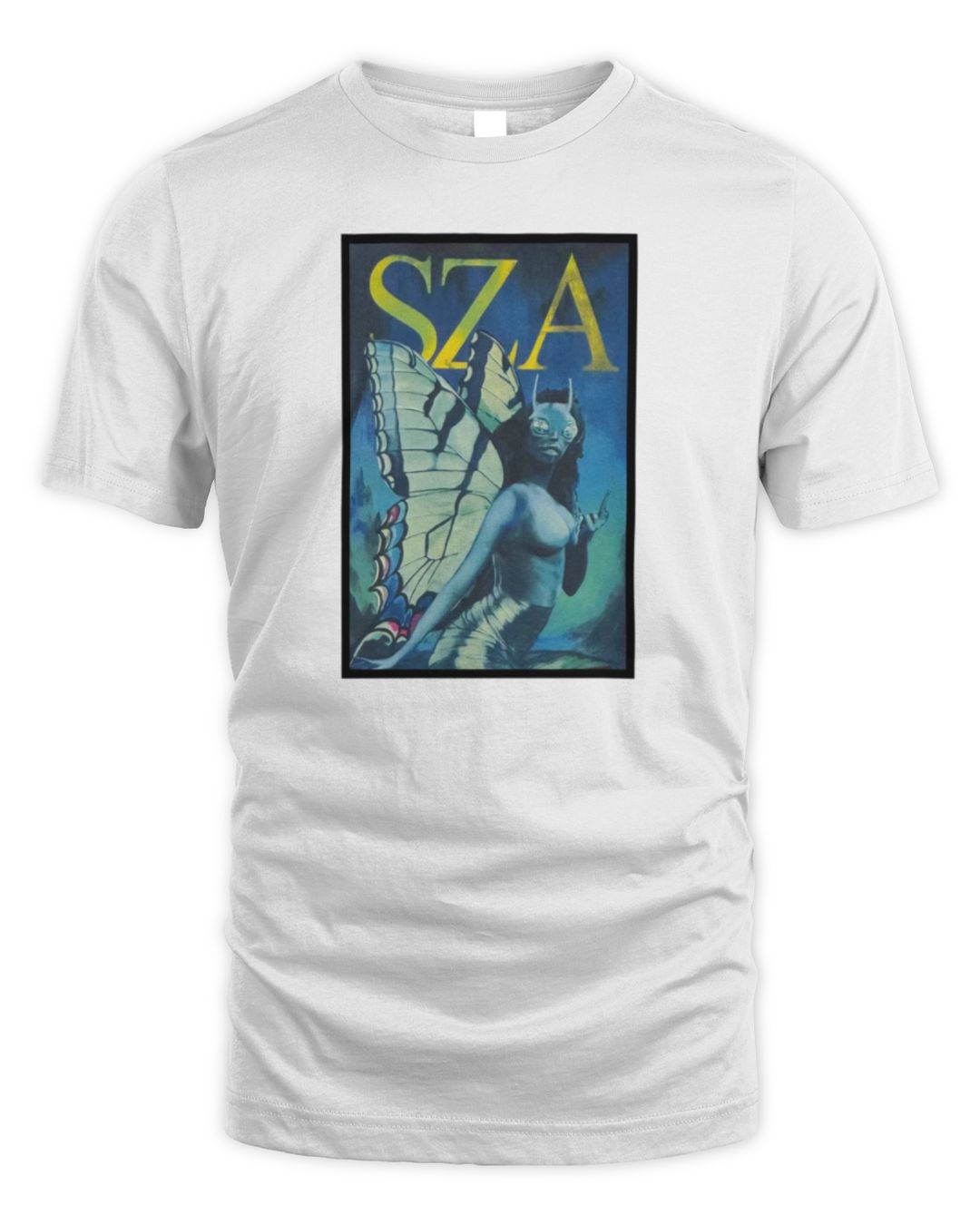 Sza Tour Merch 2024 Sos Tour Butterfly T-Shirt