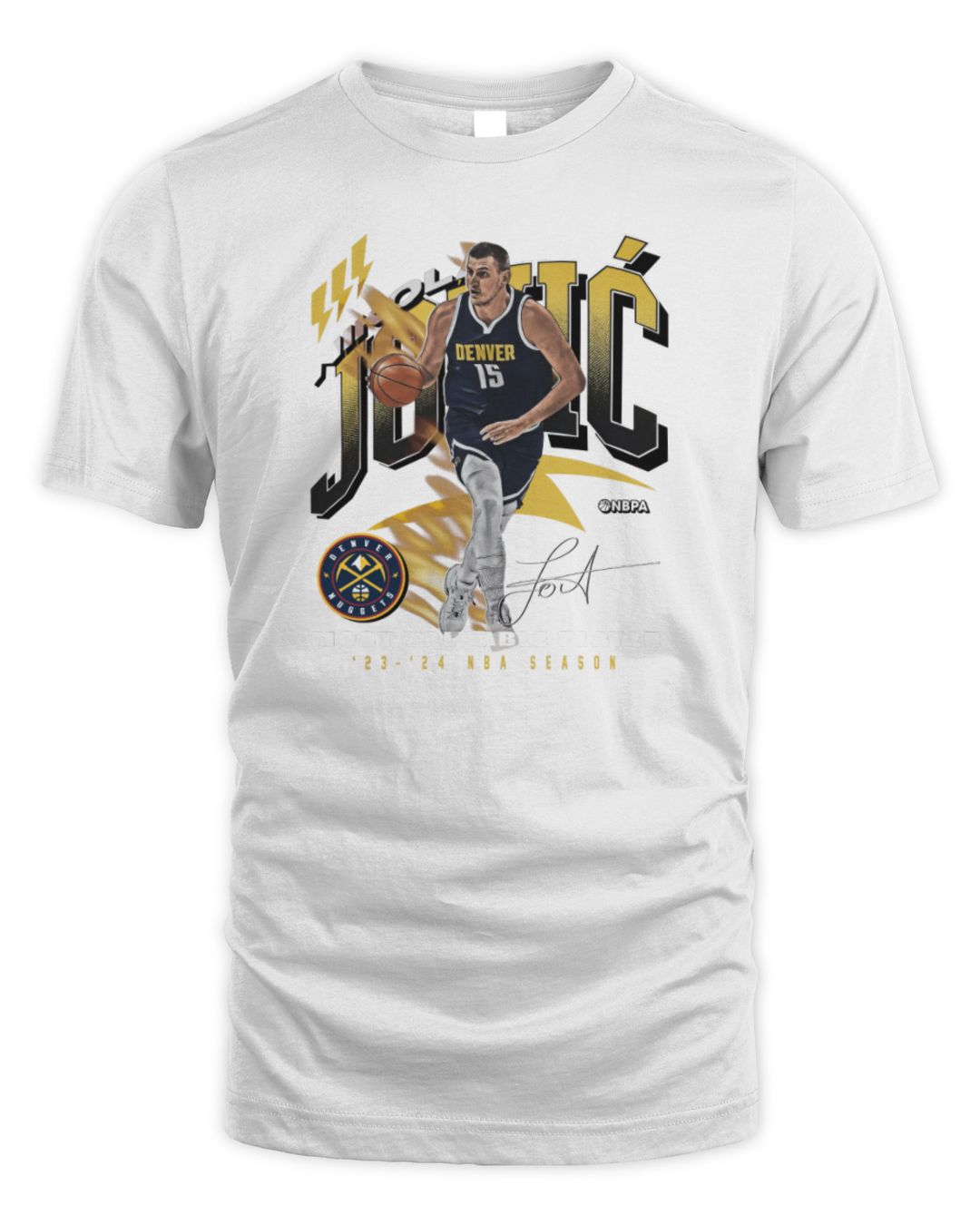 Denver Nuggets Merch 2024 NBA MVP Nikola Jokic Shirt