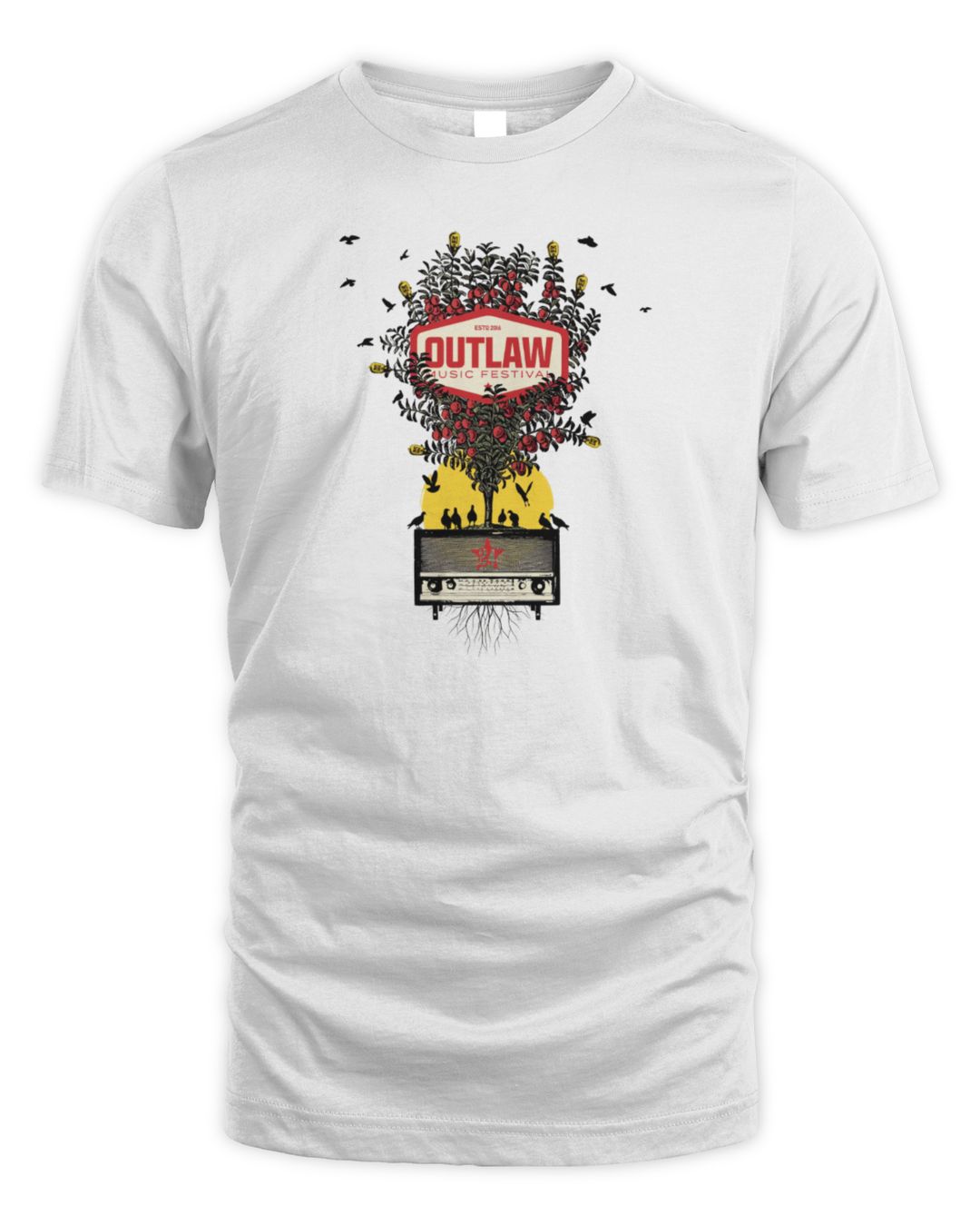 Outlaw Music Festival Merch 2024 Outlaw Music Festival Leg 1 Flower