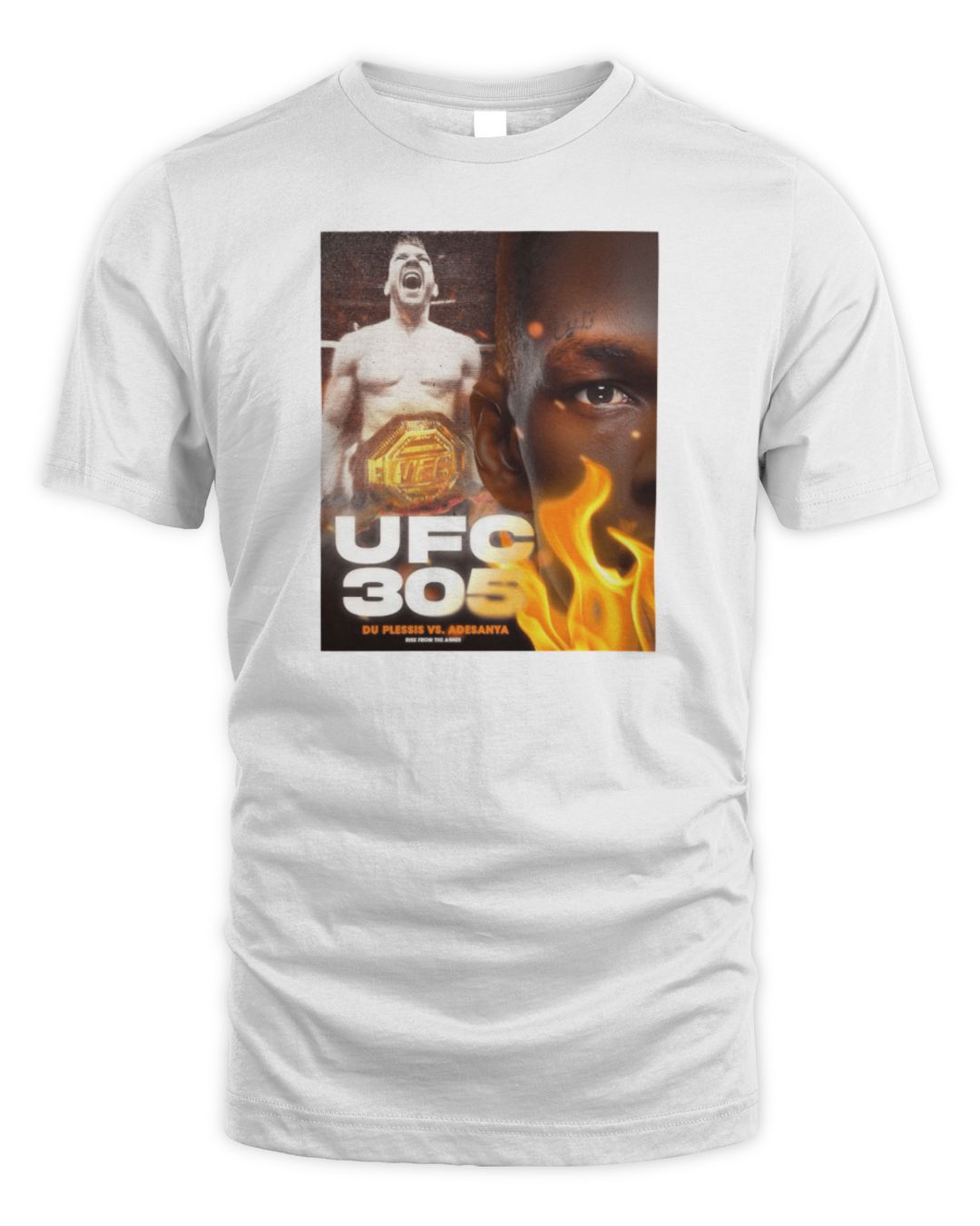 Dricus Du Plessis vs Israel Adesanya UFC 305 Poster