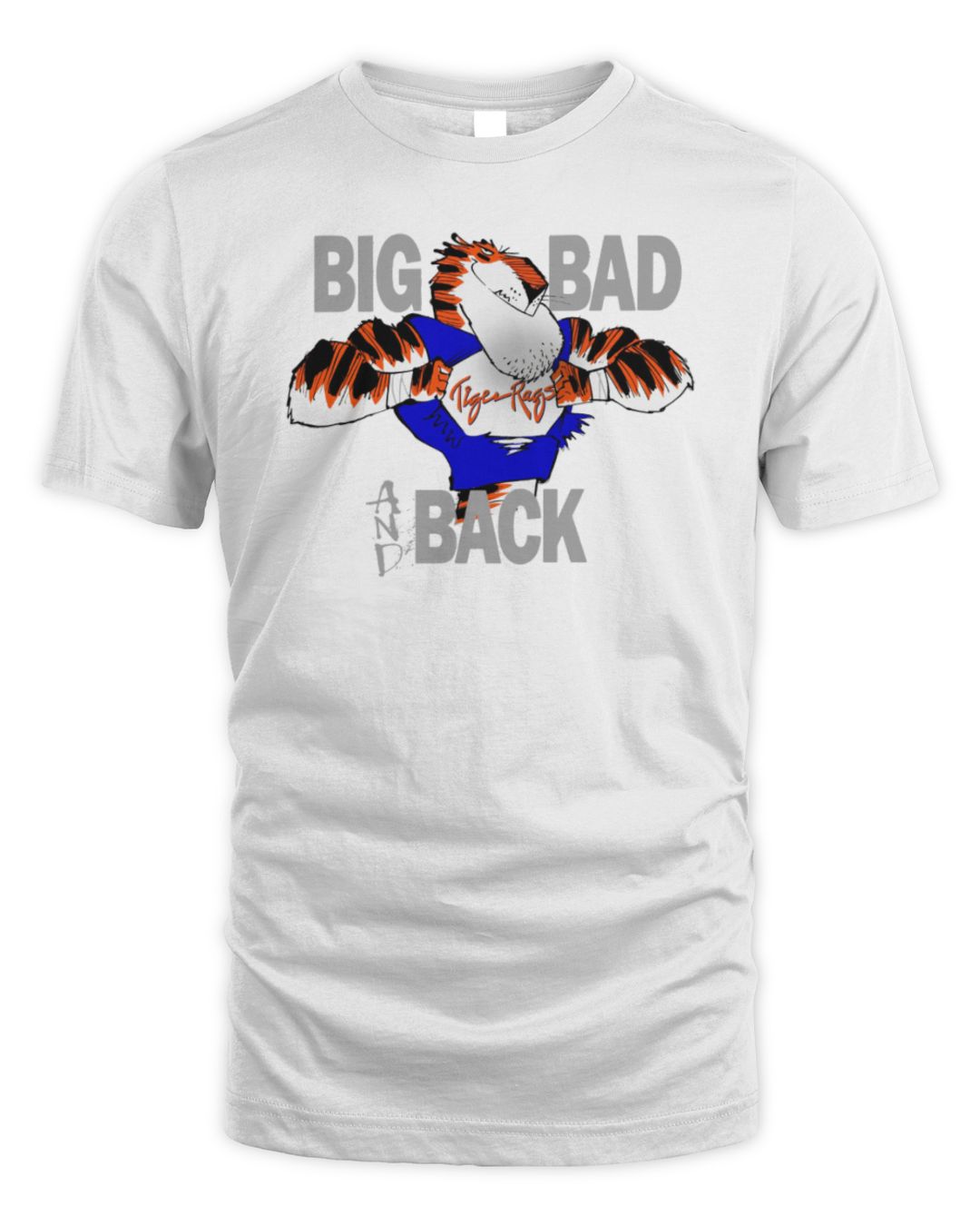 Official Tiger Rags Shop Big Bad And Back