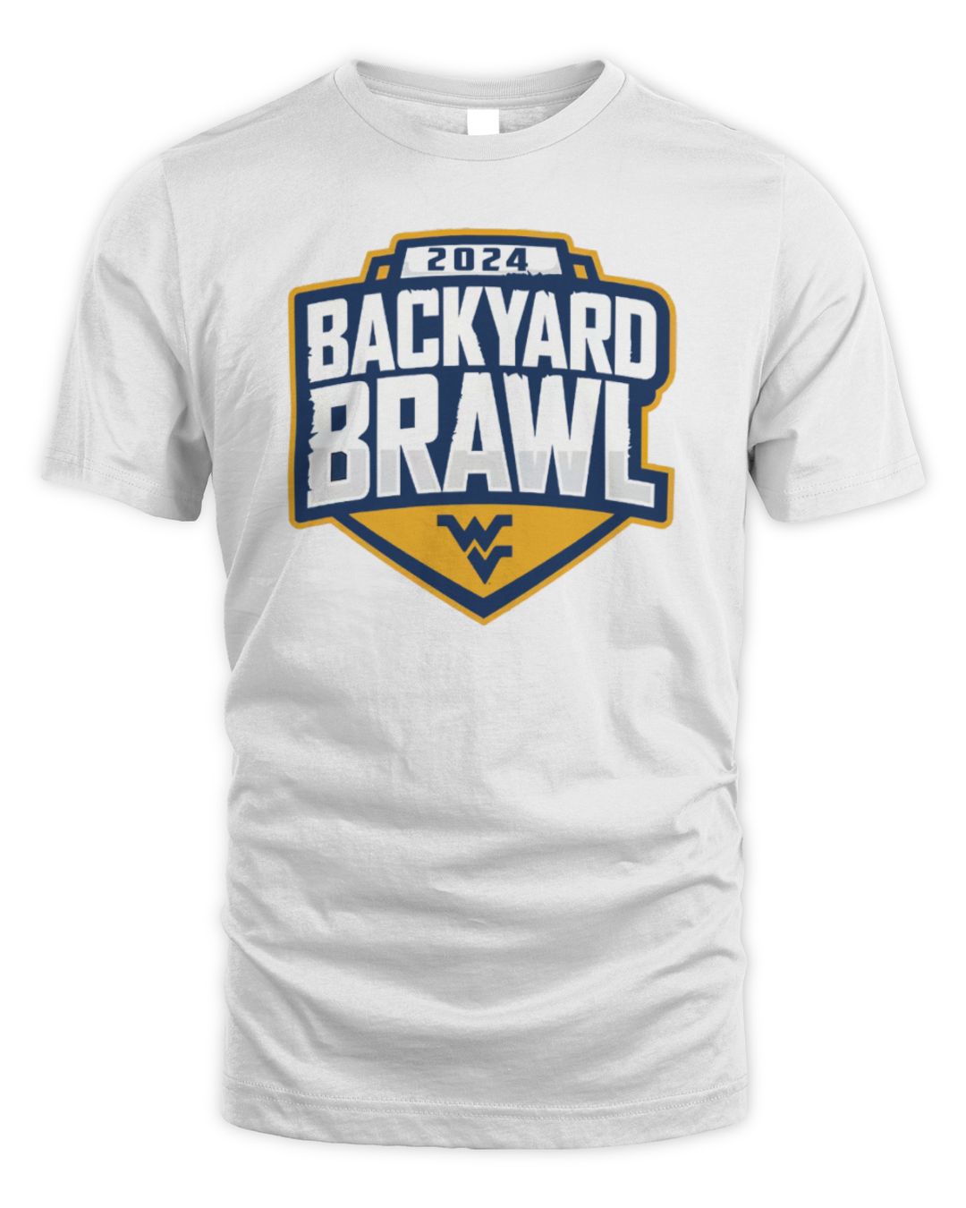 West Virginia Mountaineers Backyard Brawl Logo 2024 T Shirt