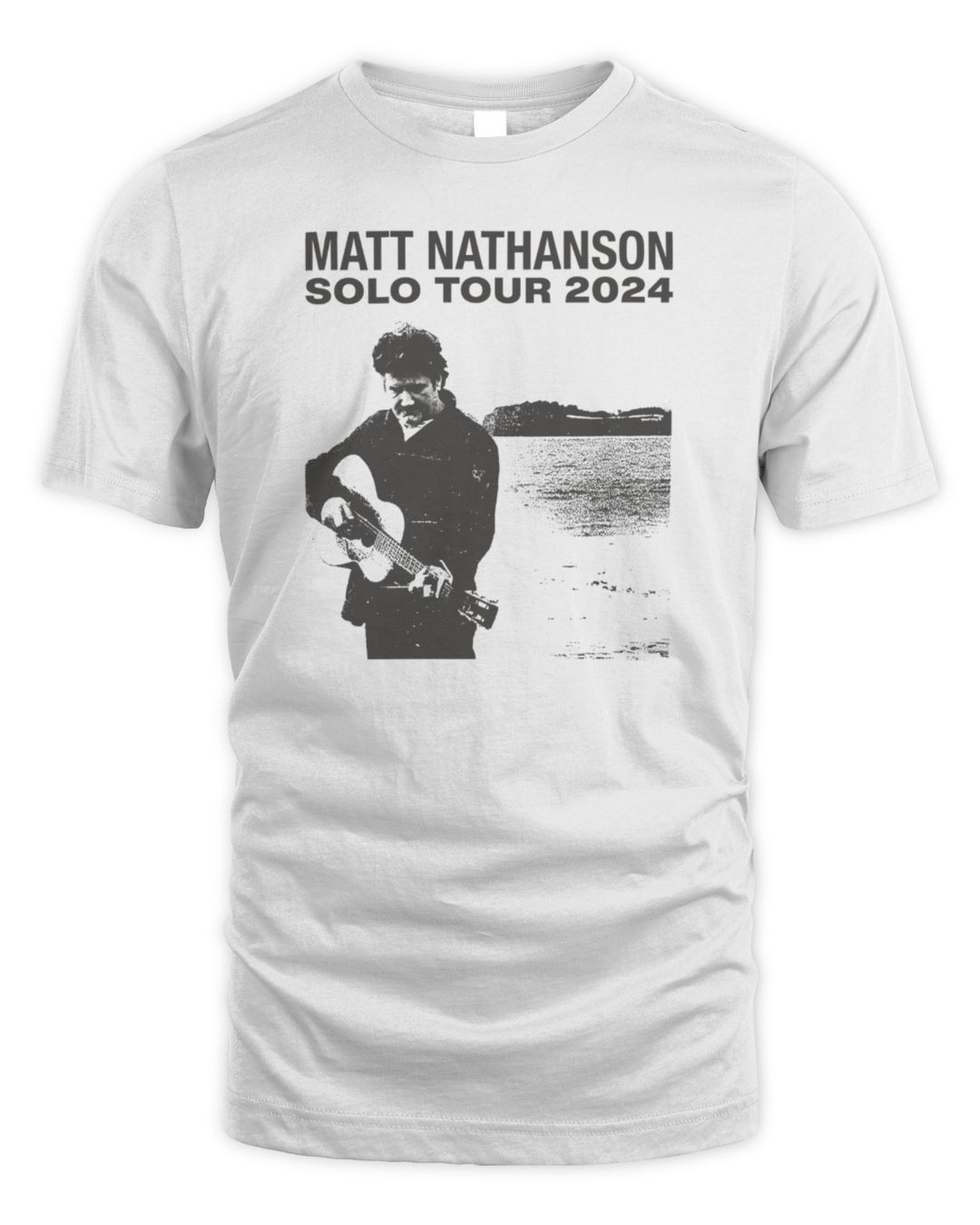 Matt Nathanson Store Merch Solo Tour 2024 T-Shirt