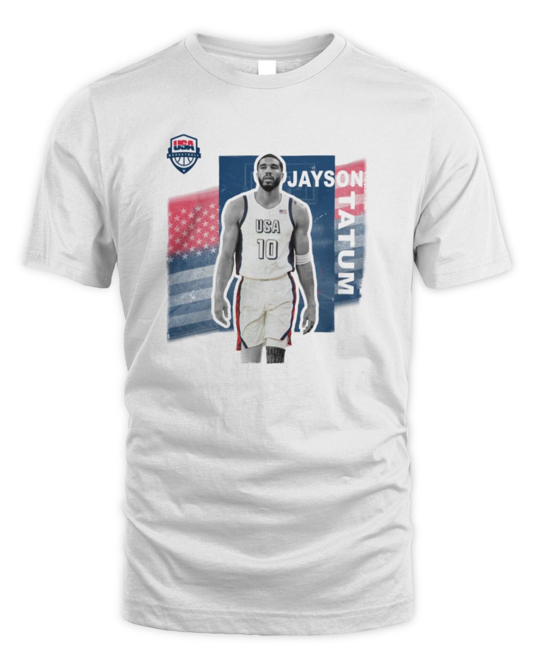 USA Olympics Basketball Merch Jayson Tatum 2024 Summer Olympics Player ...