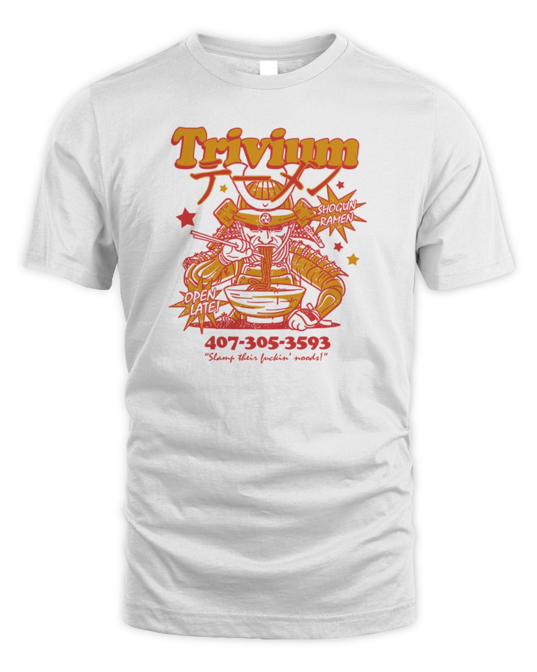 Trivium Store Merch Feast of Flavor T-shirt