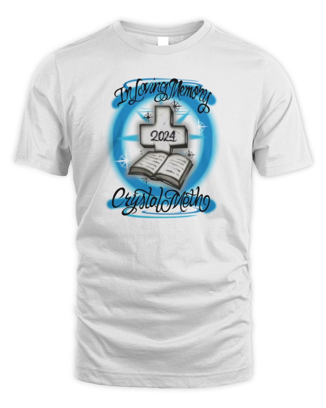 Crystal Meth Music Merch In Loving Memory 2024 T-Shirt