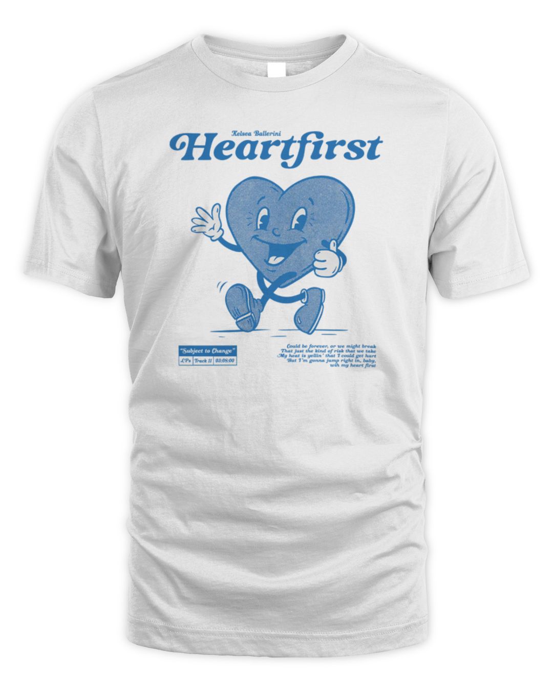 Kelsea Ballerini Merch Store Heartfirst T Shirt