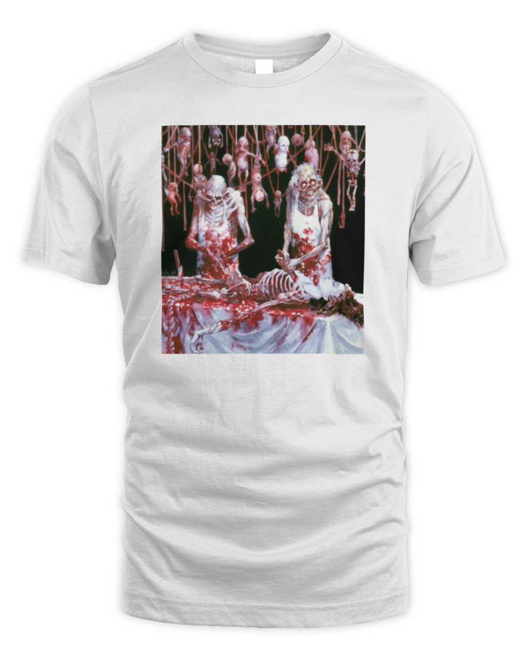 Cannibal Corpse Merch Store Butchered At Birth Poster T-Shirt