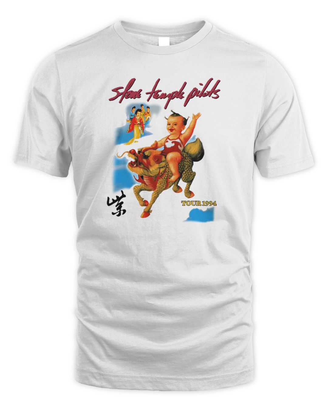 Stone Temple Pilots Merch The Purple 1994 Tour T-Shirt