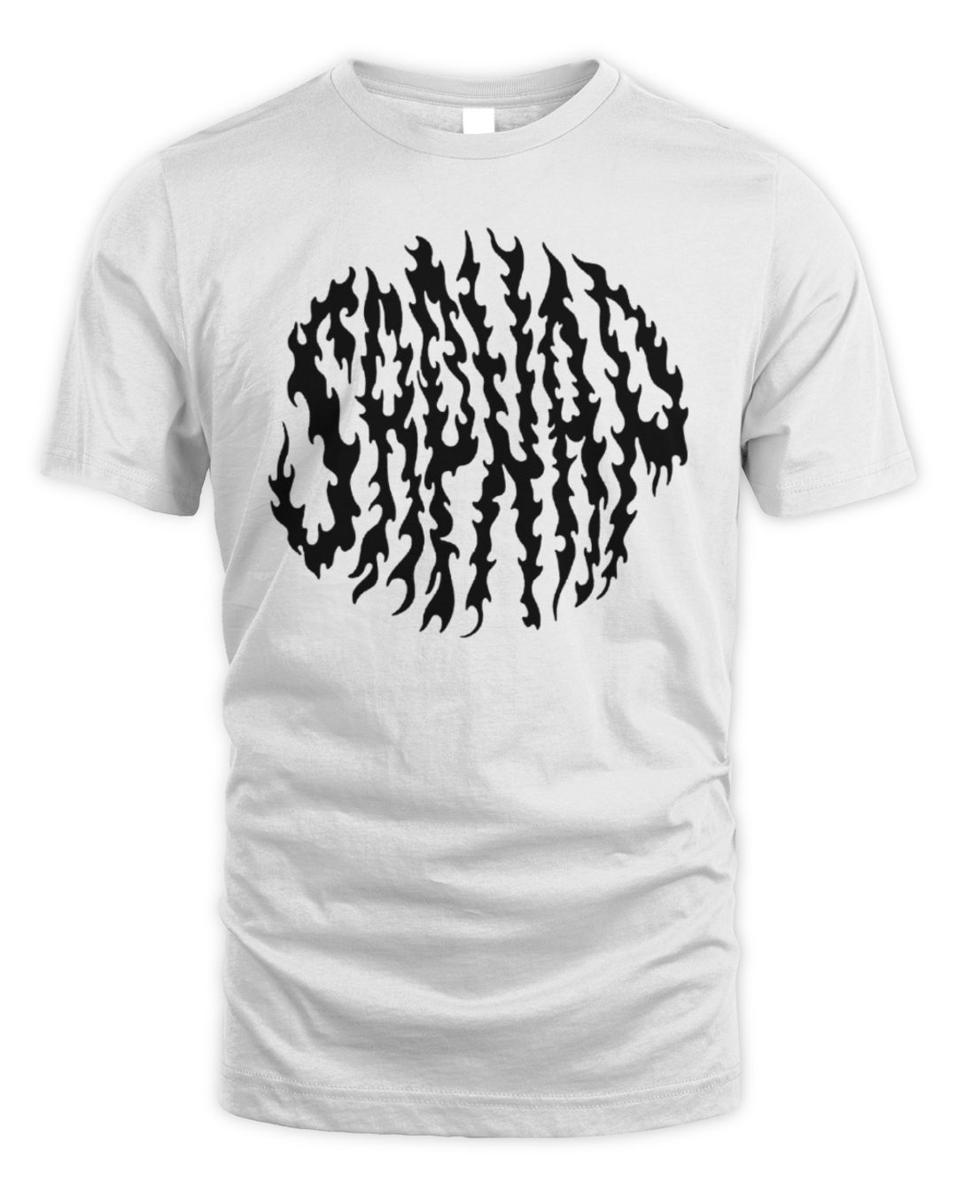 Official Sapnap Merch Sapnap Flame Name Logo Tee Shirt