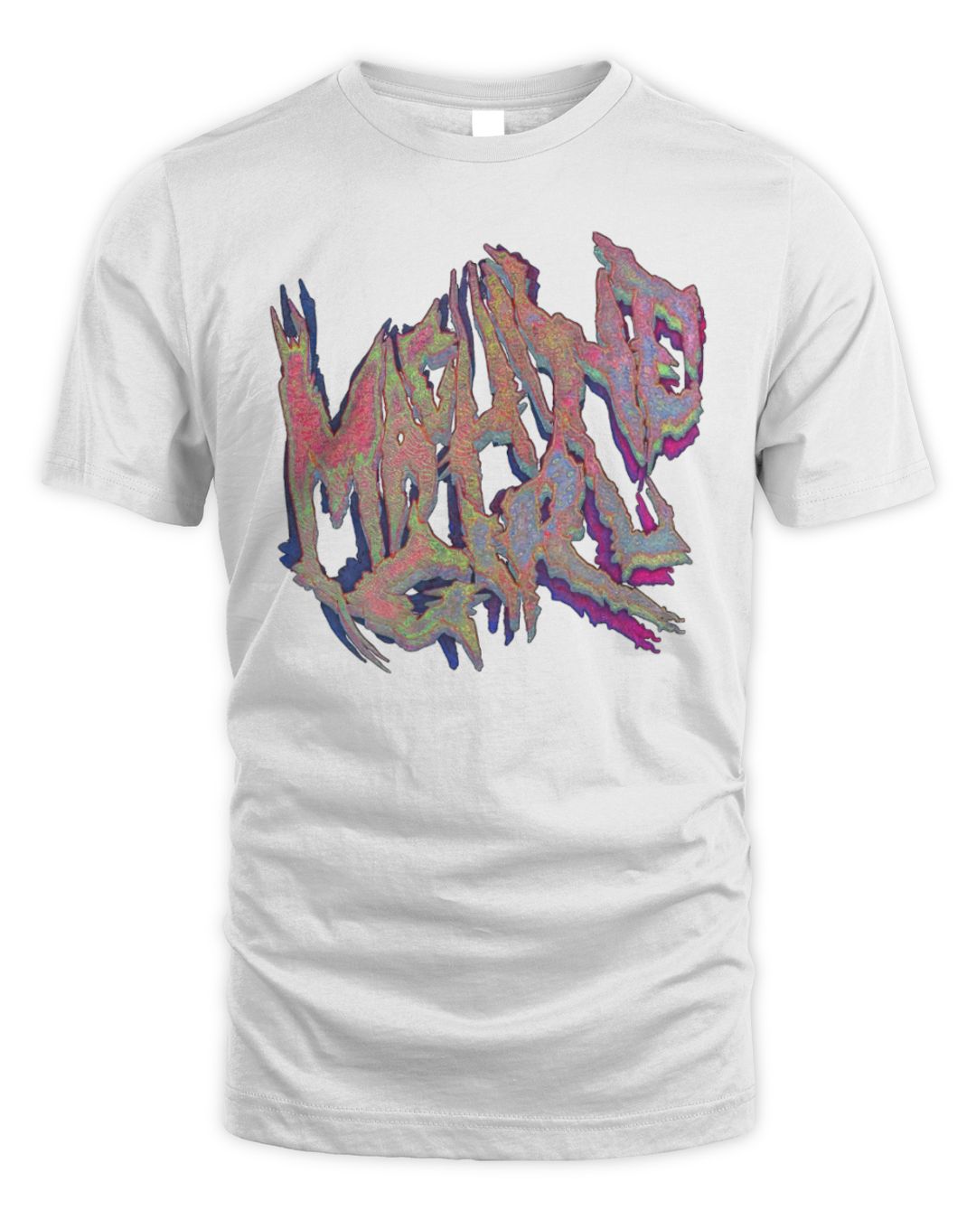 Machine Girl Merch Colorful Logo Hoodie