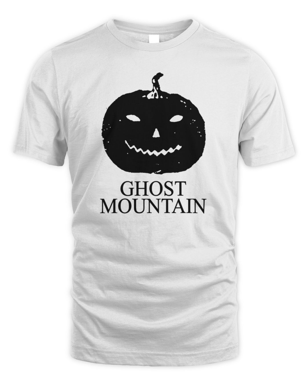 Haunted Mound Merch Ghost Mountain Pumpkin Tee