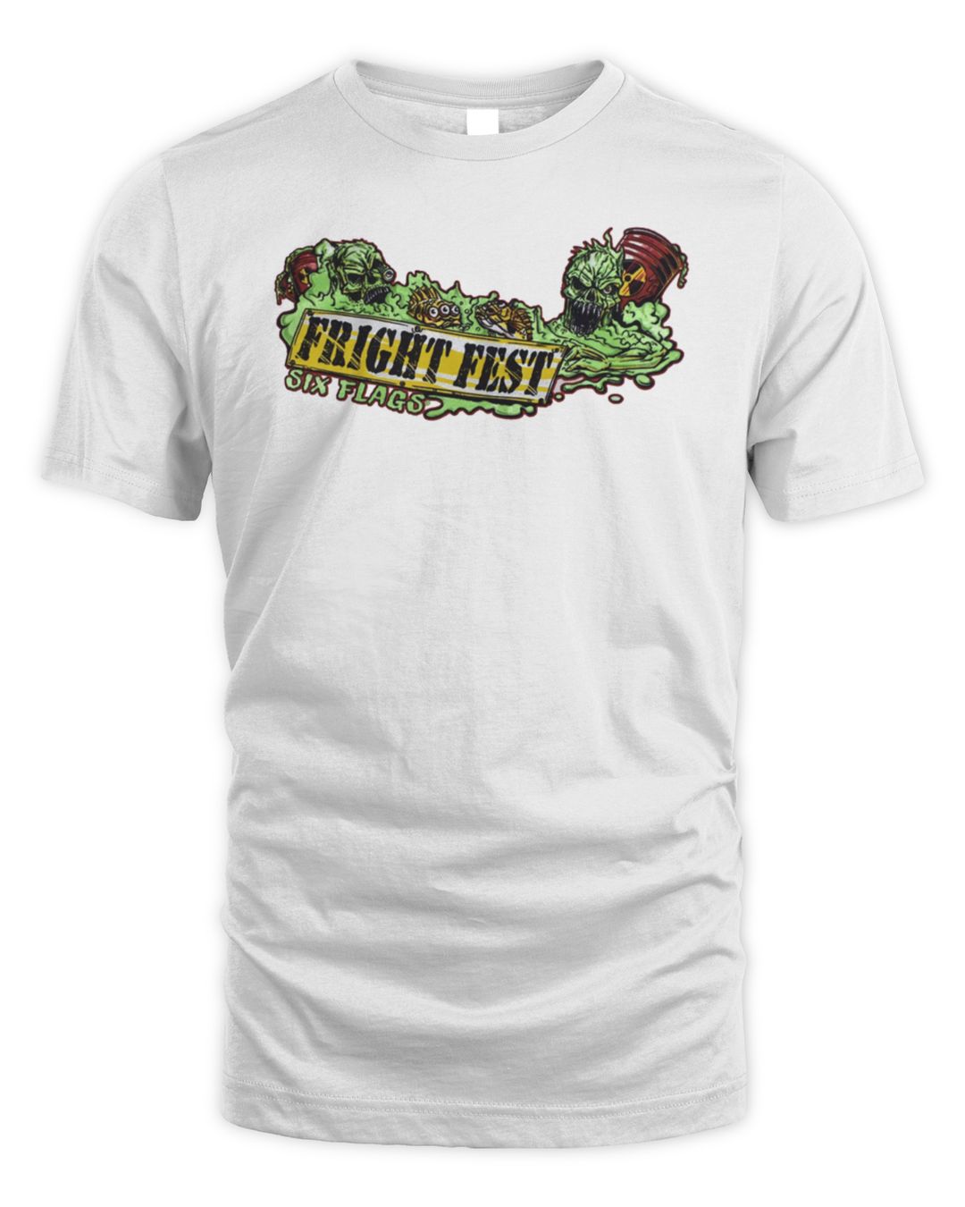 Six Flags Merch Store Toxic Zombies 2024 T-Shirt