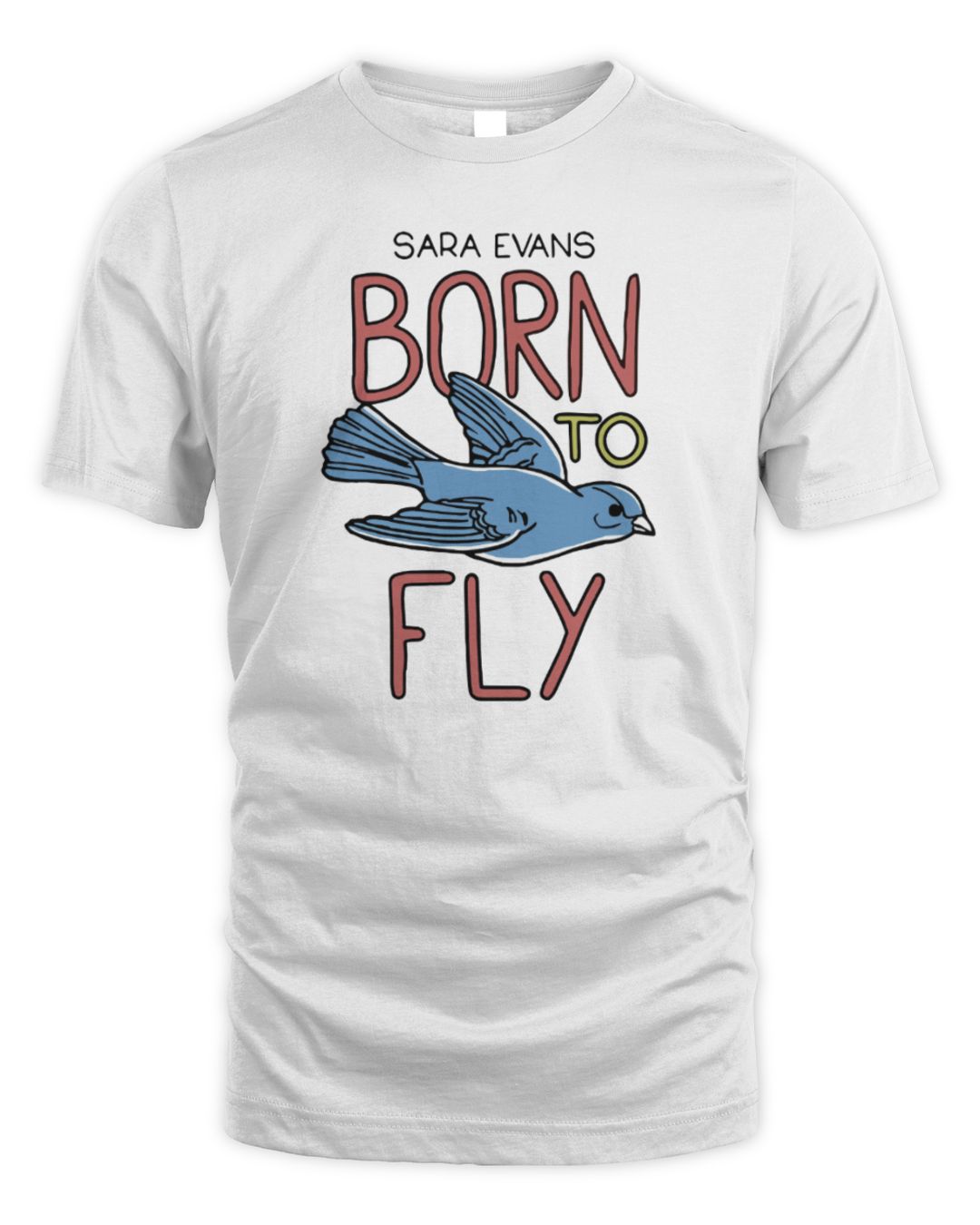 Sara Evans Merch Sara Evans Born To Fly Bird T-Shirt