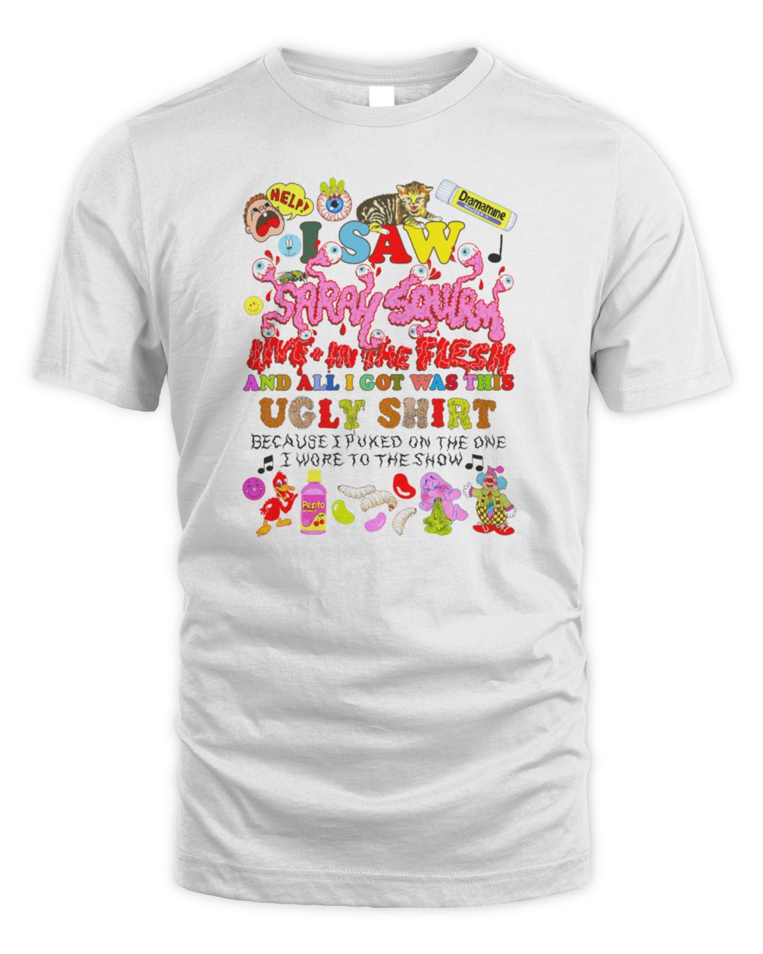 Sarah Sherman Merch Store Live In The Flesh 2024 Shirt