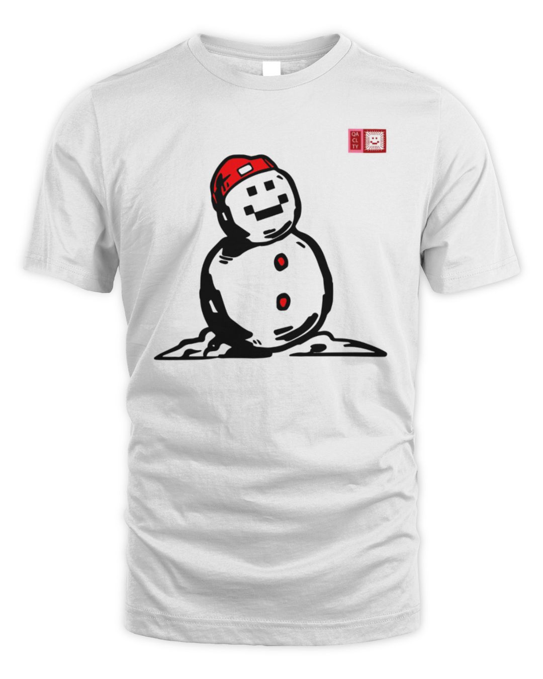 Official Quackity Merch Store Quackity Snowman T Shirt