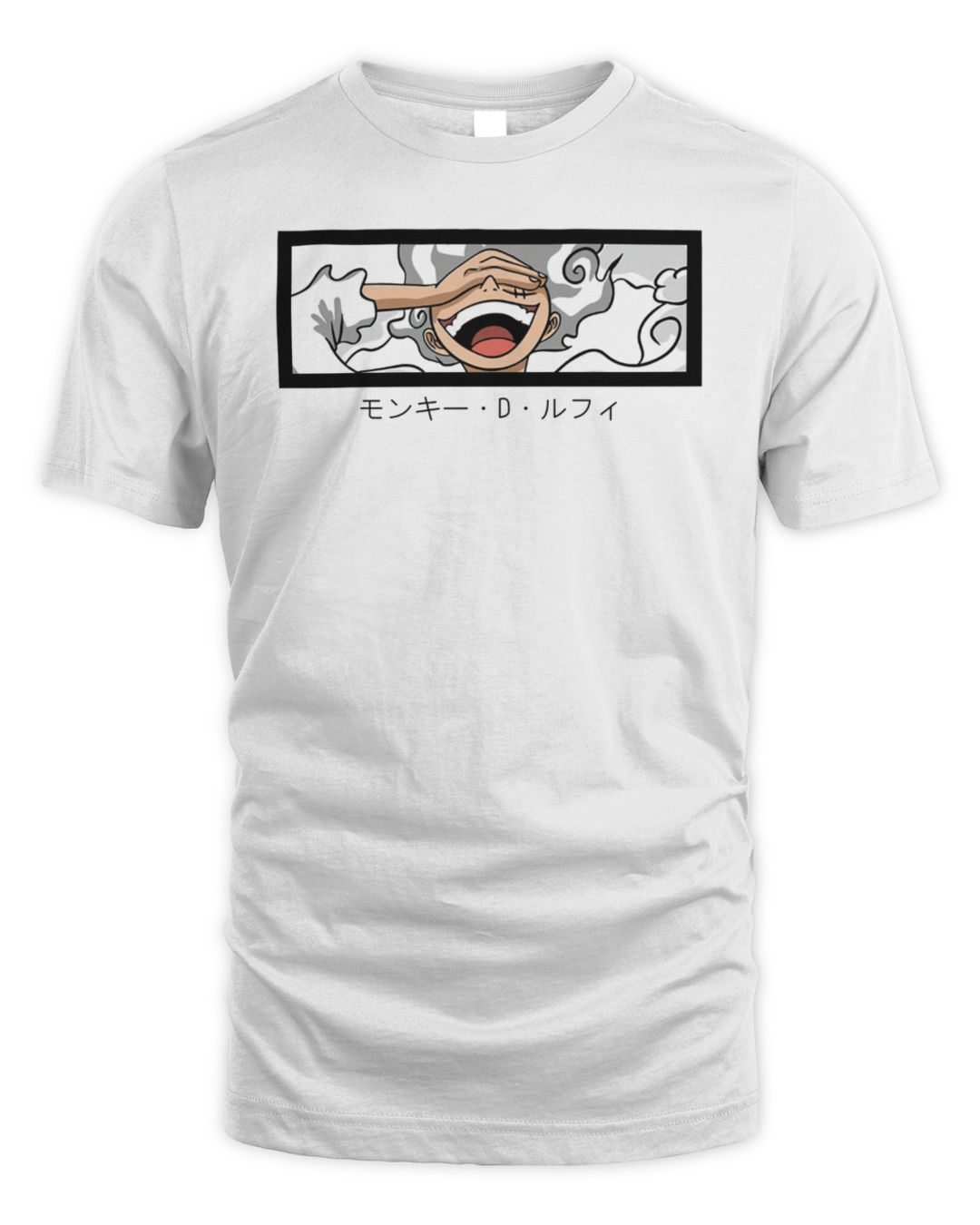 One Piece Merch Straw Hat Pirates Nika Gear 5 Monkey D. Luffy T-shirt