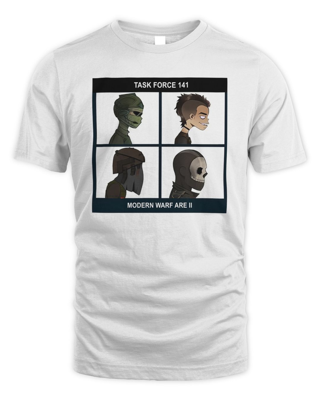 Task Force Gorillaz 141 T Shirt | Vecge