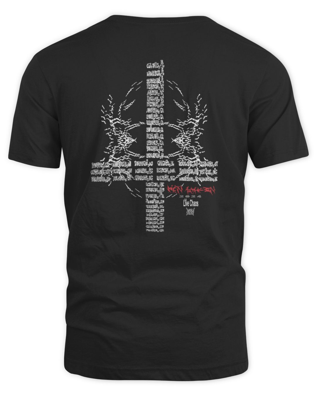 Ken Carson Chaos Tour Merch Ken Carson AGC Tour 2024 Hoodie