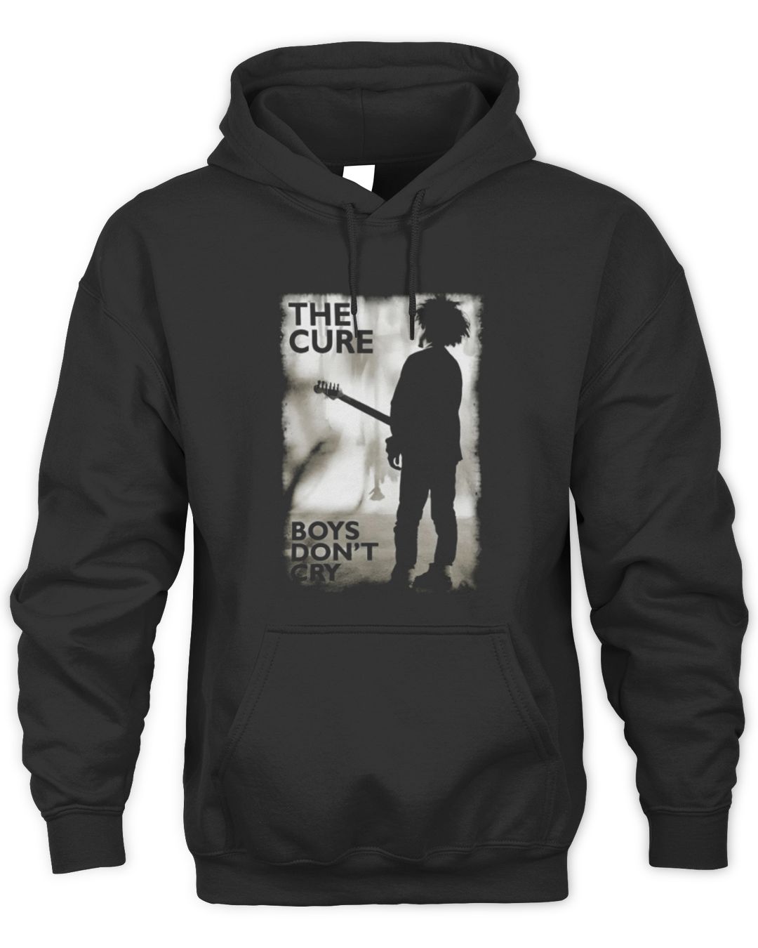 The Cure Merch Boys Don'T Cry Hoodie