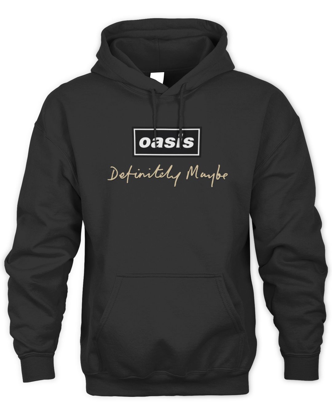 Oasis Band Merch Oasis Definitely Maybe Tracklist Hoodie