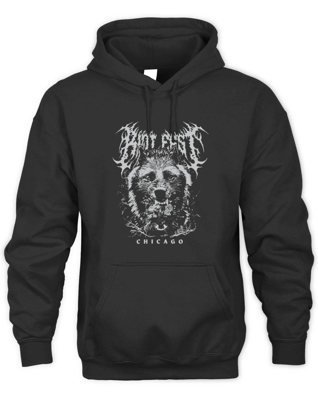 Official Riot Fest Merch Chicago 2024 Wolf Hoodie