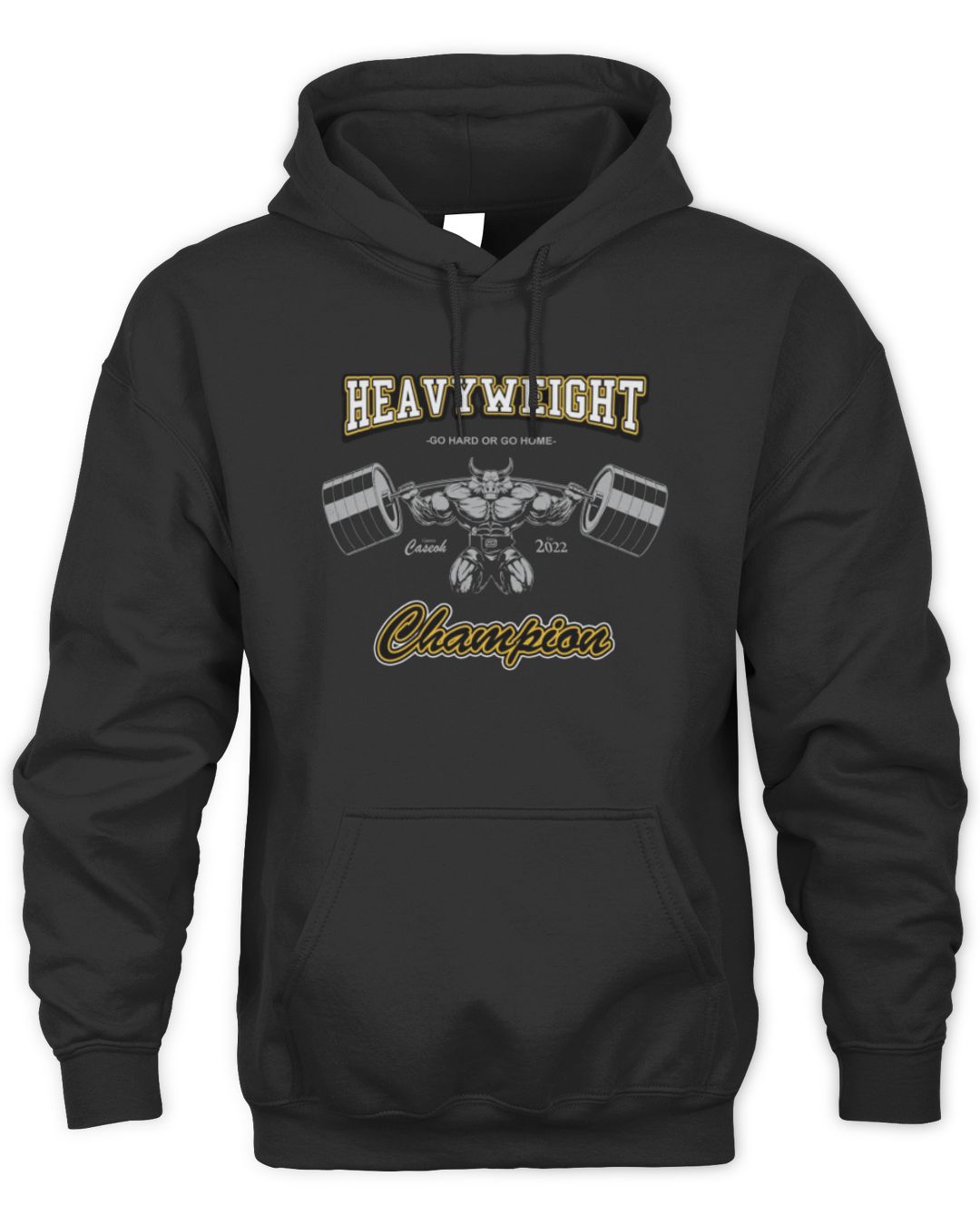 Official Caseoh Merch Heavyweight Champion Hoodie