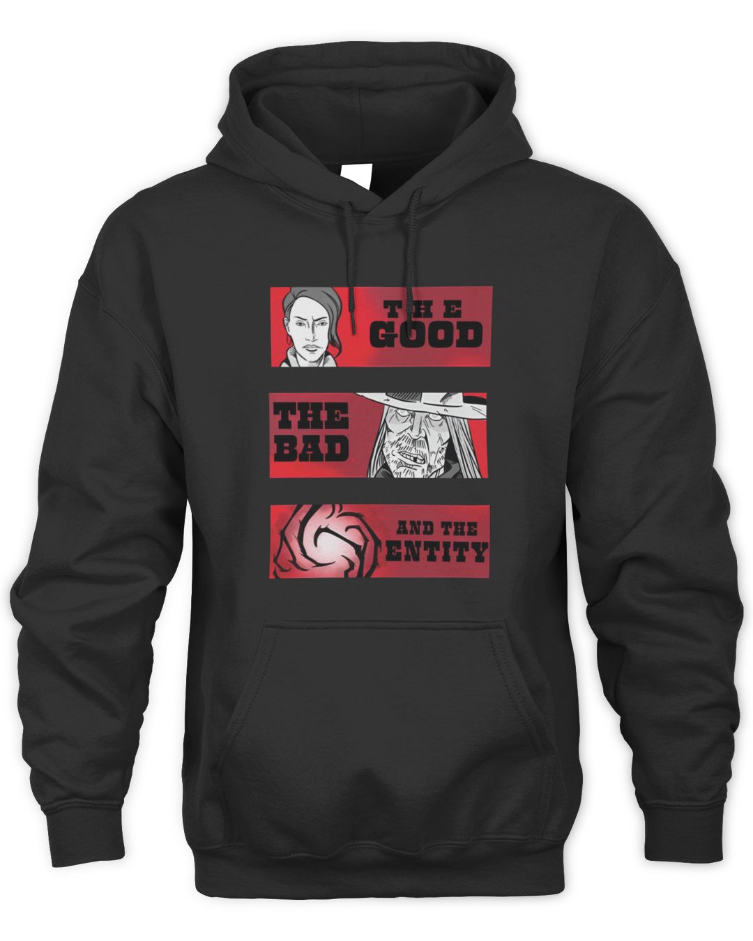 Dbd Merch Dead By Daylight The Good, the Bad and the Entity Hoodie