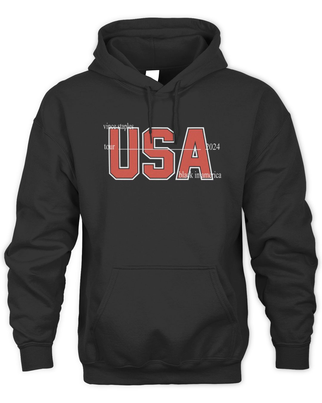 Shop Vince Staples Merch Dark Times USA Tour 2024 Hoodie | Vecge