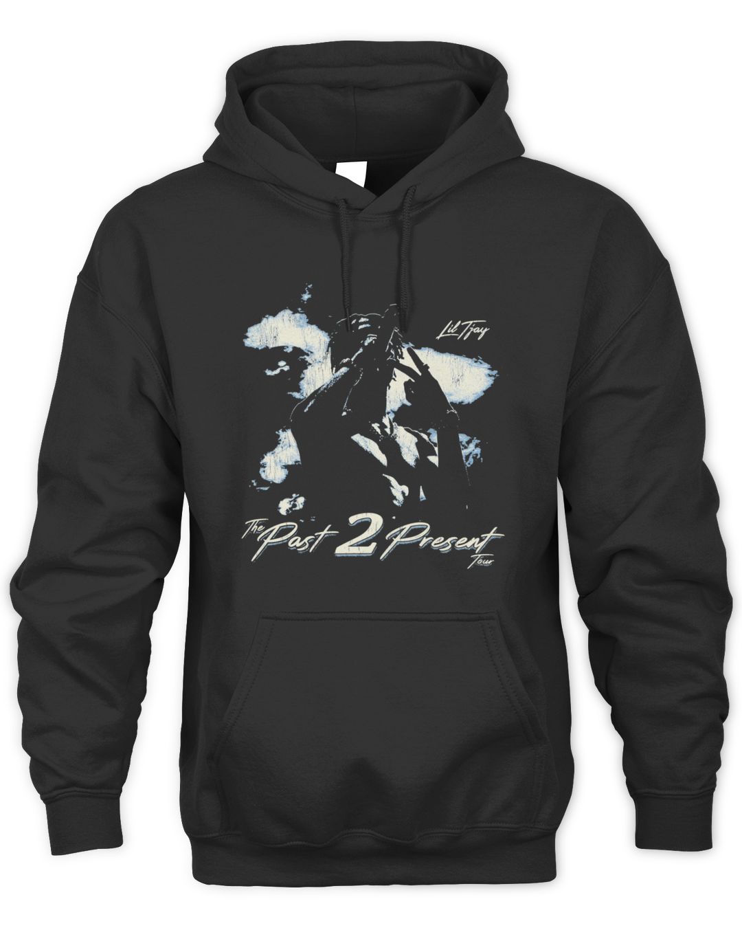 Lil Tjay Official Merchandise Past 2 Present Tour Hoodie