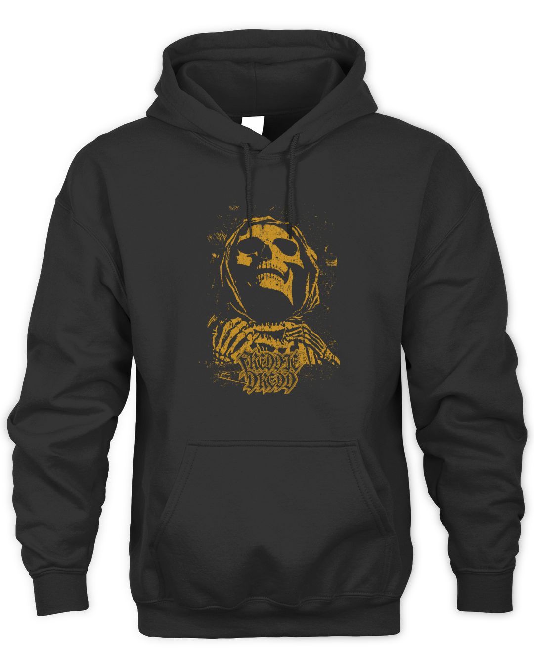 Freddie Dredd Merch Gold Reaper Black Hoodie