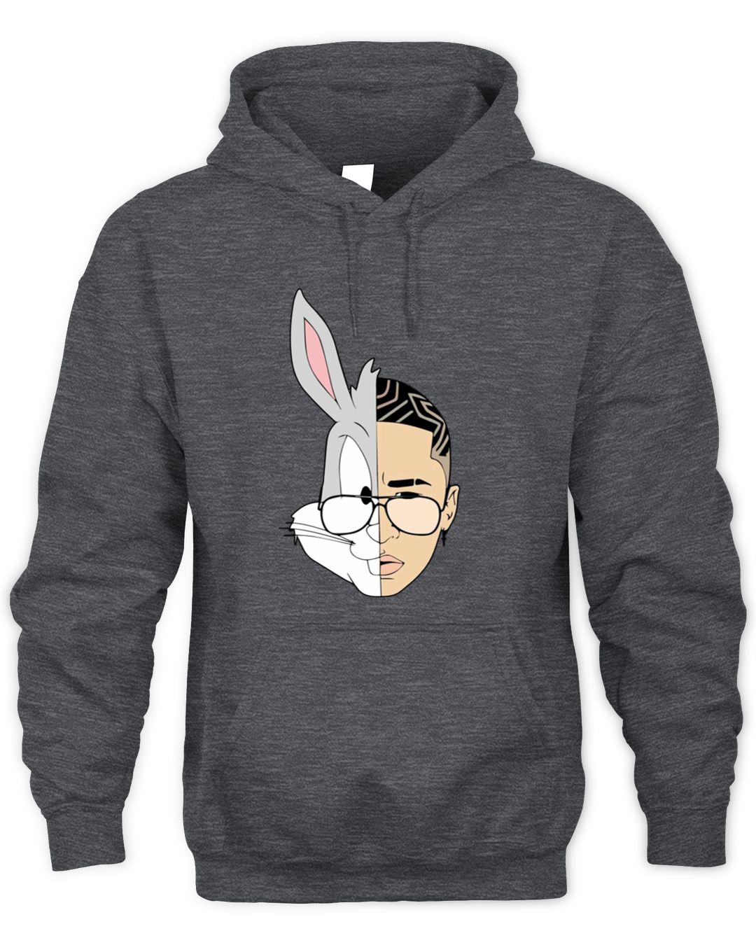 Bad Bunny Merch Bunny Logo Hoodie