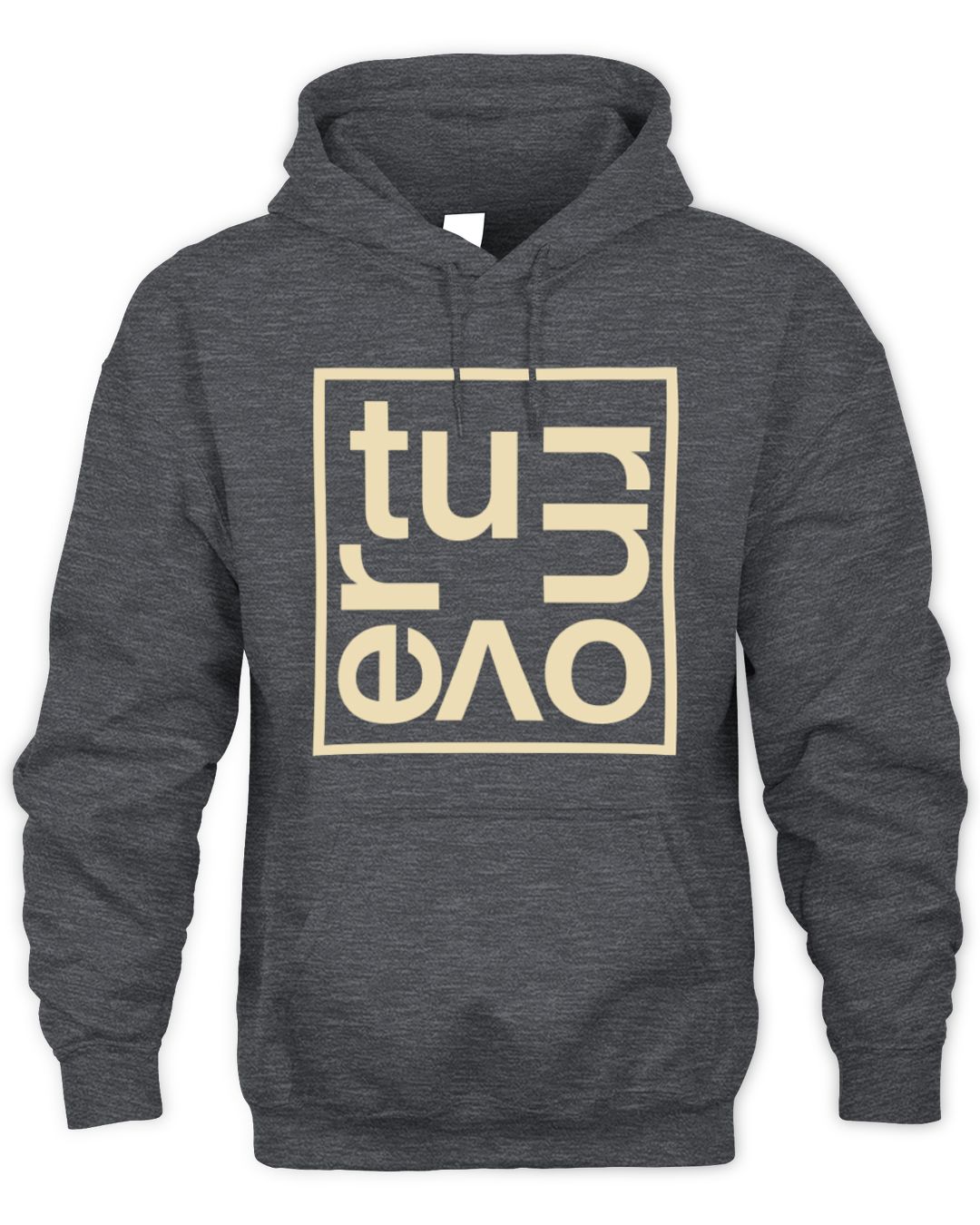 Turnover Band Merch Box Logo Hoodie | Vecge