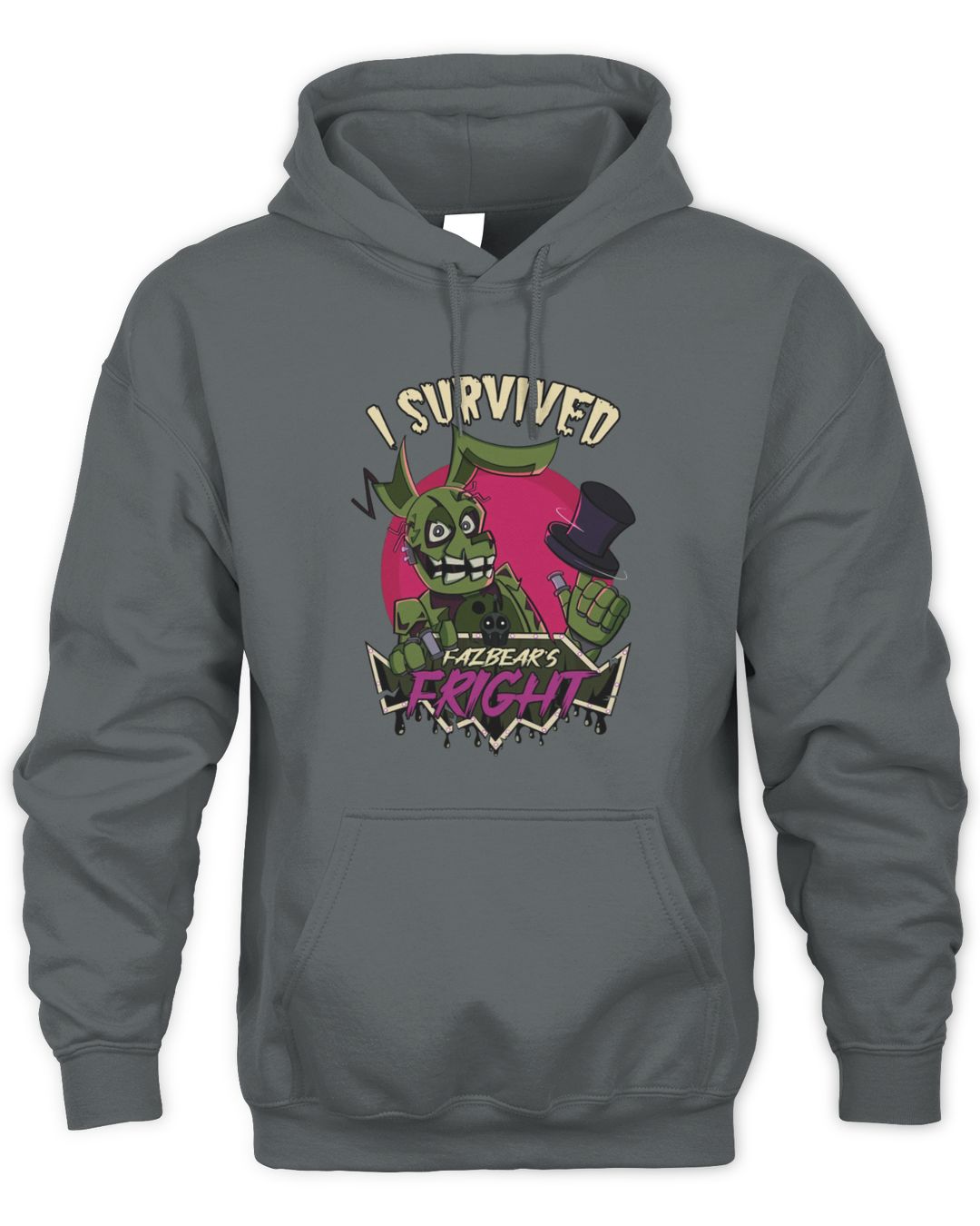 Hex Spring Trap Merch Fnaf I Survived Fazbear’s Fright Hoodie