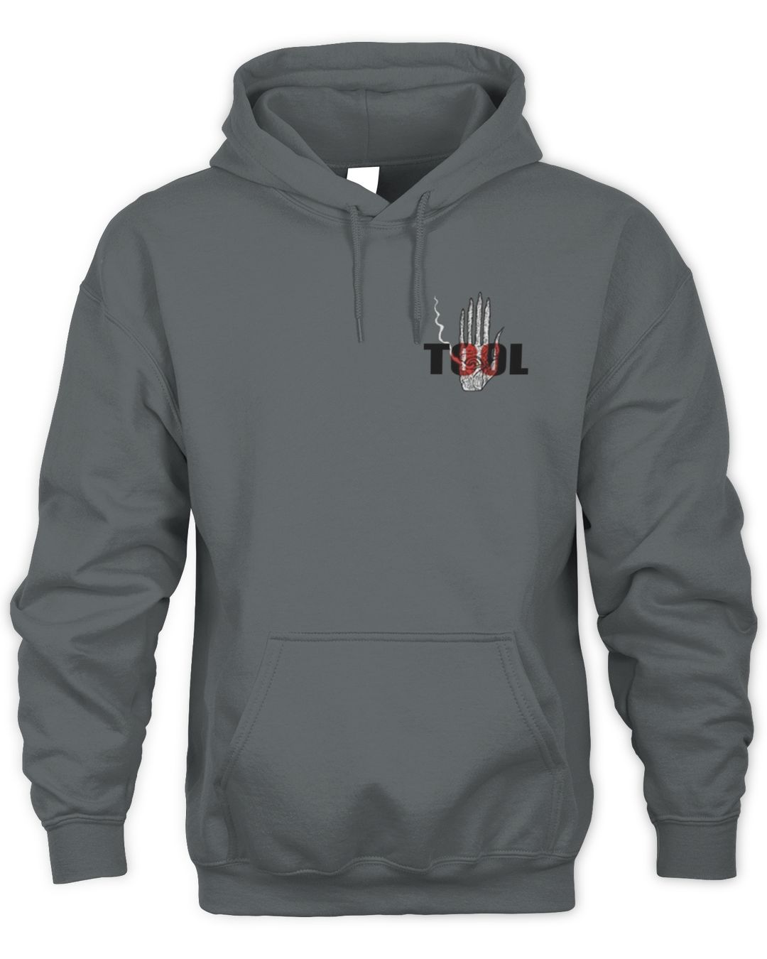 Official Tool Band Merch Tool Hand Logo Hoodie