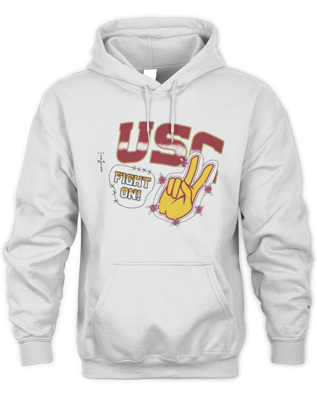 Travis Scott College Merch Usc Cactus Jack College Merch Hoodie