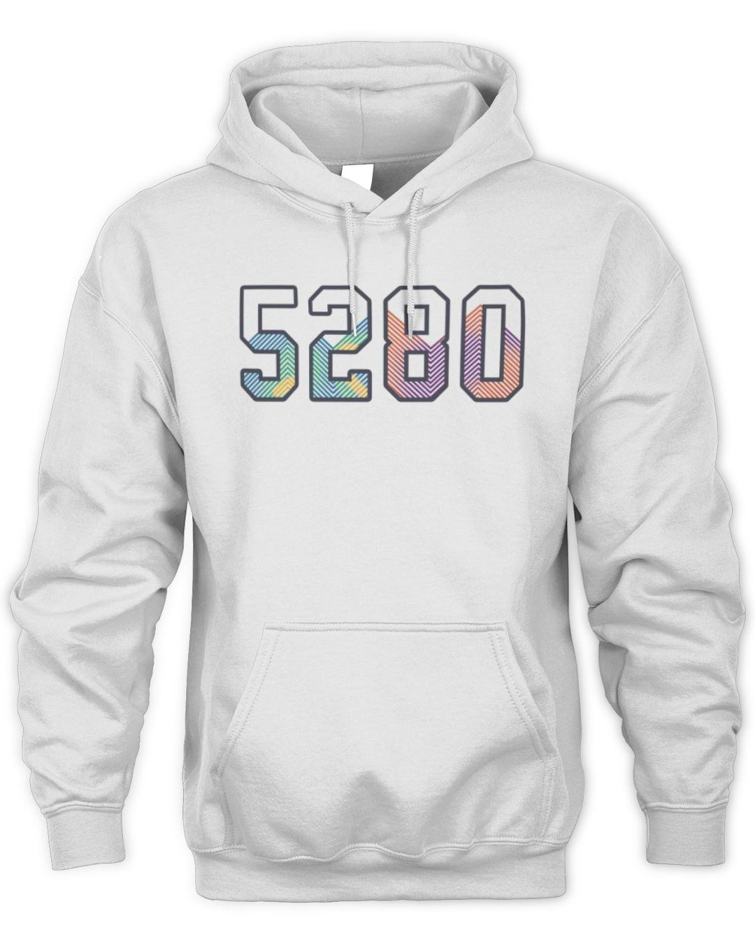 Nba Nuggets Merch 2024-25 Nuggets City Edition 5280 Hoodie